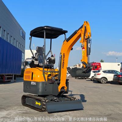 出口HT20微型挖掘机 破碎挖土一机多用迷你挖机 履带式小钩机