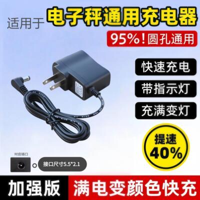ACS-30型电子计价秤充电器220V 50Hz大阳/华鹰衡器充电器圆孔适用