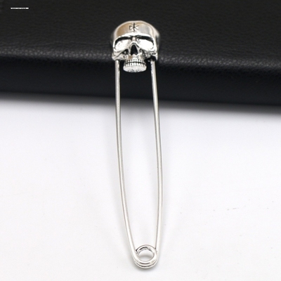 鬼头胸针别针骷髅头胸针 DIY 饰品配件 创意个性胸针 包包配件