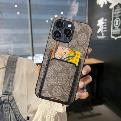 适用vivoY51手机壳Y50s国外插卡套Y29s商务Y28e公交卡Y28s可装卡Y27s复古Y20男女Y22s小众Y21保护套Y21i全包