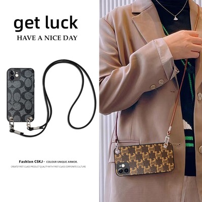 适用OPPOReno13Pro手机壳reno13斜跨可背Reno12F复古12PRO时尚11se简约12pro背带13SE高级感11/10硅胶精孔SE