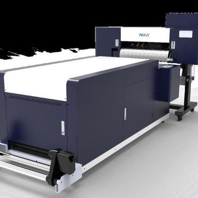 4头dtf白墨烫画机抖粉烘干一体化白墨烫画打印机