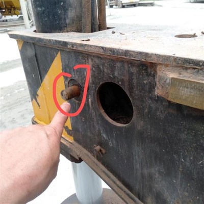 徐工吊车水平油缸销轴水平支腿销子25K20B50K固定轴穿销 带卡簧