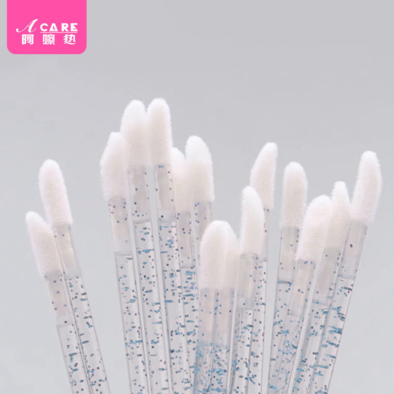 唇刷/一次性CB1sn001-易上手小巧便携式晕染化妆彩唇膏唇棒迷
