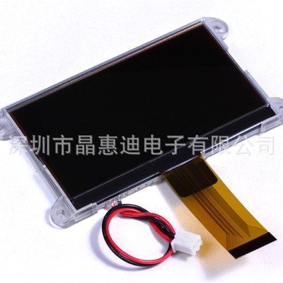 供应液晶模组 128X64点阵 3.5英寸黑白屏L LCM显示屏 并串口可选