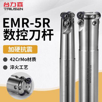 数控铣床5R圆鼻铣刀杆EMR-5R-20 21 25 30 35cnc加工中心立铣刀杆
