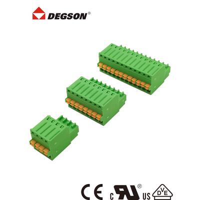 DEGSON高松15EDGKD-2.5-04P-14-00AH弹簧插拔式PCB接线端子FK-MC