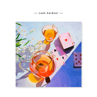 【Leah Gardner】清新治愈系静物简约通透感复刻艺术装饰挂画芯