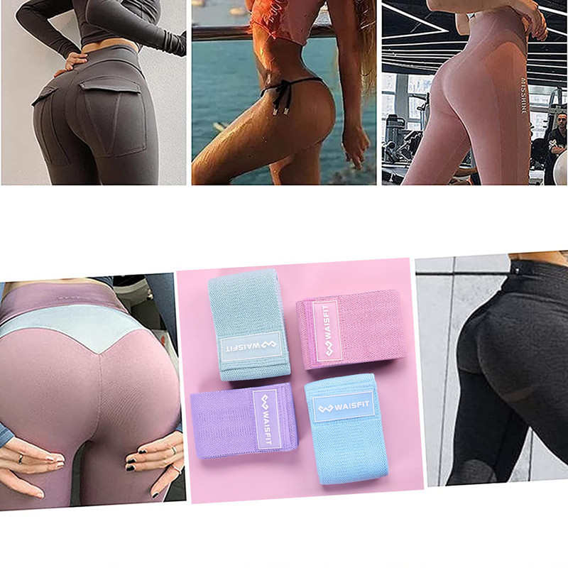 弹力带臀部练臀翘臀阻力带健身女翘臀圈蜜桃臀训练器美臀瑜伽
