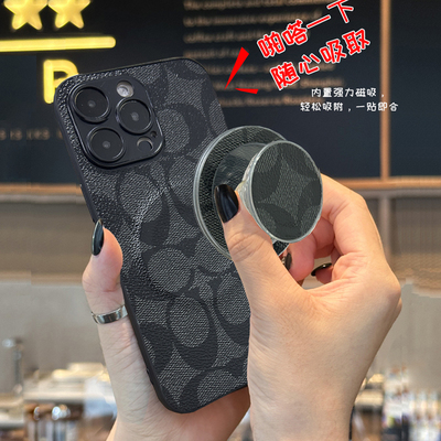 坎宁安适用于小米civi5手机壳civi4pro磁吸支架15/12SE商务11Ultra折叠式14T便携civi1s复古3s小众CC9时尚lit