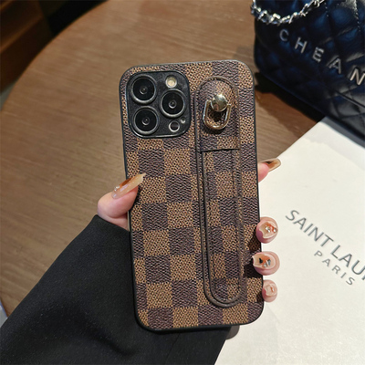 适用oppo Reno14pro手机壳11pro腕带9se懒人支架6i/5z懒人4菱格纹2ace复古3se+小众12PRO手机套10倍防摔创意