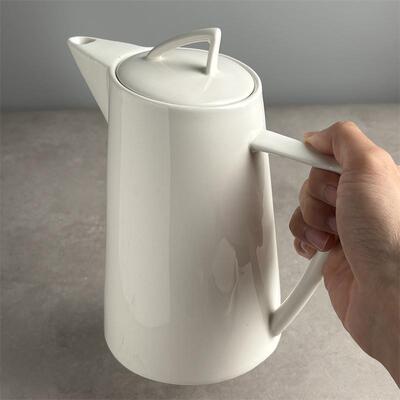 i go home壶冷水壶陶瓷欧式水壶家用纯白加高酒店水具商用7309