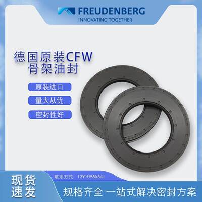德国FW原装BAU4SCLX2BWA尺寸75*13*2/08骨架油封1密封件氟胶现货