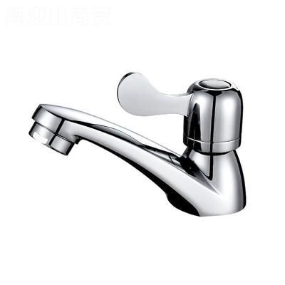 面盆单铜冷水龙头芯洗脸盆间单洗手盆龙头卫生孔台SJL下盆水龙头