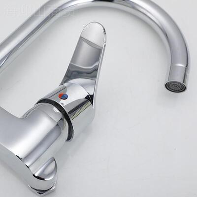 暗装门混合阀墙YBF冷热水龙头入墙式孔厨房冷热水出水单把双水嘴