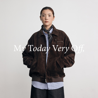 2025新款灯芯绒复古翻领夹克