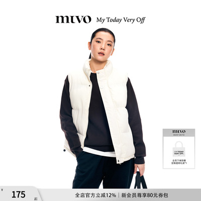 MTVO冬季新品夹棉防风马甲