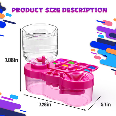 绘画刷笔洗笔盒美术调色盘