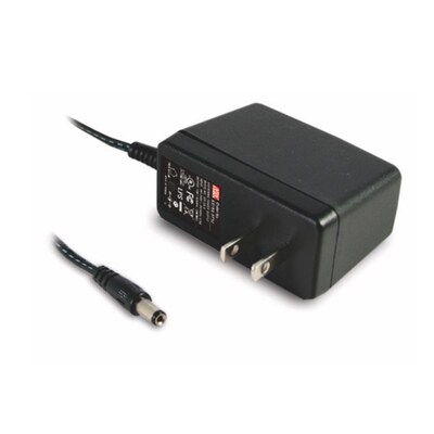 台湾明纬AC-DC电源适配器  GS15U-2P1J  15W 9V 1.66A 全新原装