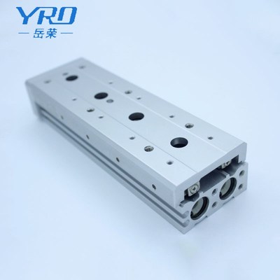 YRO岳荣滑台气缸MXS6/mxs8-10as-20-30-40-50-75AS导轨双轴气缸