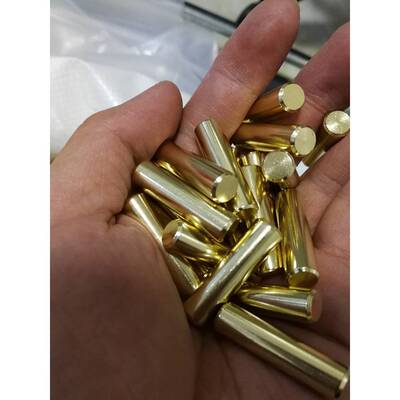 H62黄铜棒精密切割倒角定位销钉电极接地铜棒车削加工C36000铜条
