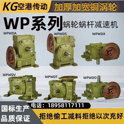WPWDA WPWDO蜗轮蜗杆减速机涡轮80 135 175 200立式 带电机卧式