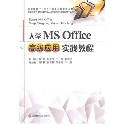 大学MSOffice高级应用实践教程西南财经大学出版社