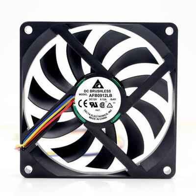 议价原装喏尼AFB0912LBDC12V0.12A9015超薄双滚珠3线风扇