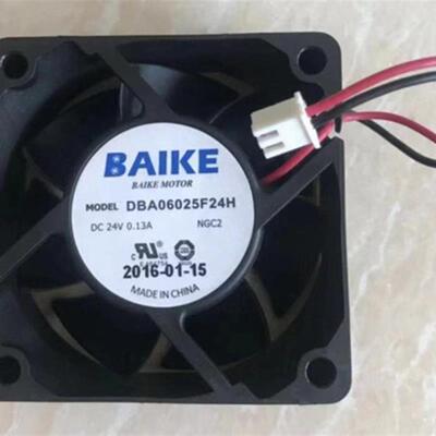 议价全新BAIKEFANDBA06025B24GDBA06025F24H24V变频器散热风扇602