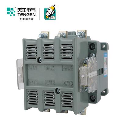 TENGECJ40-125N天触正2电气CJ40-125A交银流接器3P三相20V 380V紫