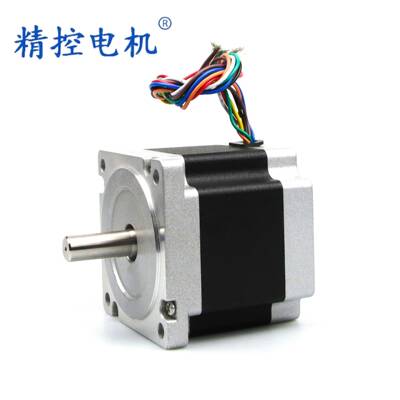 86步进电机NEMA34机身长度78MM轴14MM带键槽CNC雕刻机适配电机
