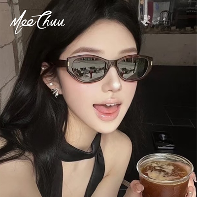 MeeChuu可可镜墨镜猫眼复古