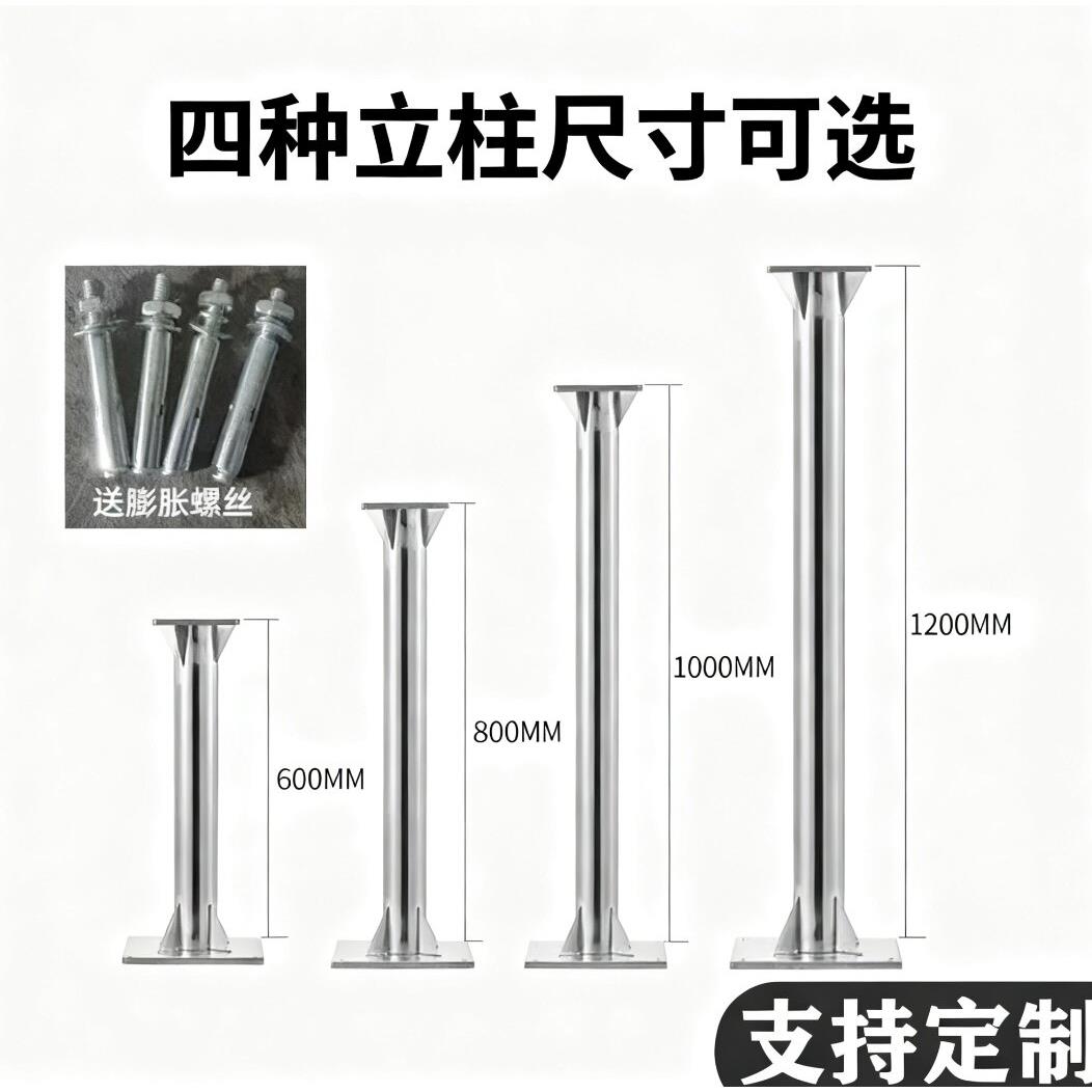 新能源充电桩保护箱不锈钢304配电箱立柱户外防水防尘充电箱立柱A