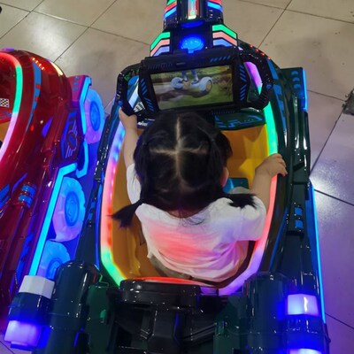 新款商用超市门口投币一元儿童电动摇摆机摇摇车扫码共享投放赚钱
