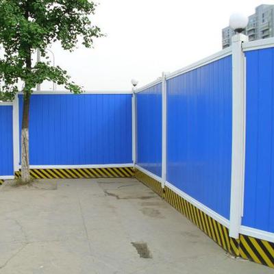 装配式围挡工地设施道路临时隔离铁皮围挡拆卸组装式锌钢围墙护栏