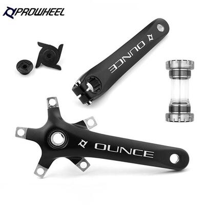 Prowheel浩梦公路自行车五爪曲柄自行车改装170/172.5集成曲柄中