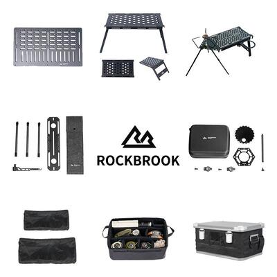 户外露营铝箱套灯置物架咖啡支架洞洞单元侧板收纳袋内衬内胆配件