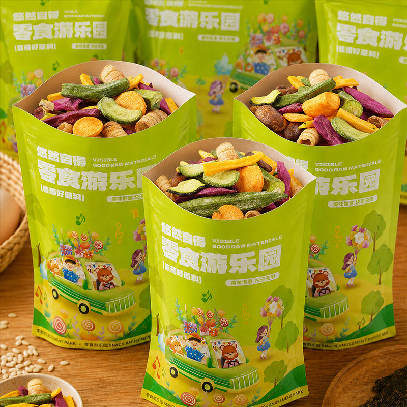 水果干果蔬脆蔬菜干混合香菇脆蔬果脱水原味冻干水果脆片儿童零食