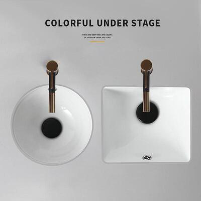 台尺寸台下盆超长方形阳洗手窄盆单BGL盆陶瓷嵌入式小号圆洗小脸