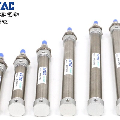 AirTAC原装亚德客迷你气缸 MI16X150SU MI16X160SU MI16X175SU