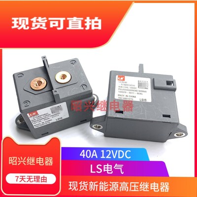 LS 车载高压直流继电器 40A 12VDC GER040-STAASC0A01 12LSSTBM