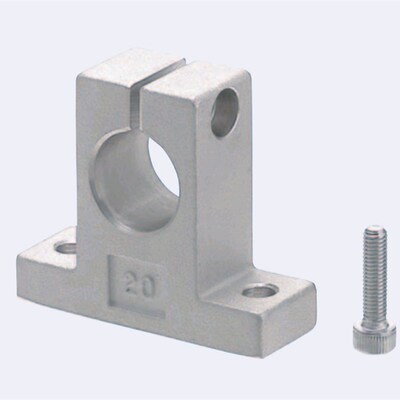 【SHAM】导向轴支座支架固定座T型开口固定底座标准型SHA8 10 ~60