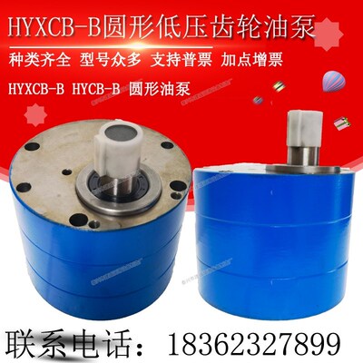 HYXCB-B125/100/80 HYXCB-B63/40稀油站齿轮油泵HYCB-B25润滑泵16