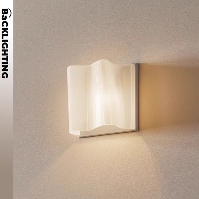 意大利Logico中古云朵玻璃壁灯复古设计师卧室床头客厅背景墙装饰