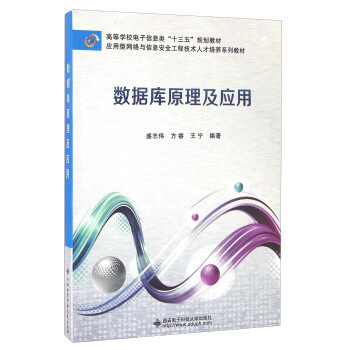 正版新书 数据库原理及应用 盛志伟 西安电子科技大学出版社