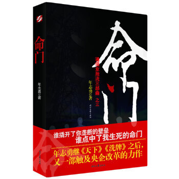 正版新书 命门( 谁撬开了你垄断的壁垒，谁点中了我生死的命门，年志勇继《天下》《洗牌》之后，又一部触及央企改革的力作)