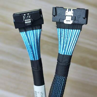 SlimSAS LP 8X LP 转MCIO SFF-74pin 8i PCIE5.0转接线LP转mcio