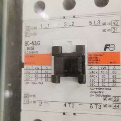 交流接触器SC-N3/G，线圈电压DC24V，功率18.议价