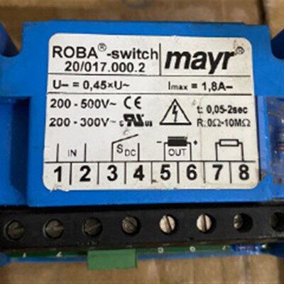 Mayr 整流 20/017.000.2 10/017.000.2 2/017.000.2 ROBA -switch