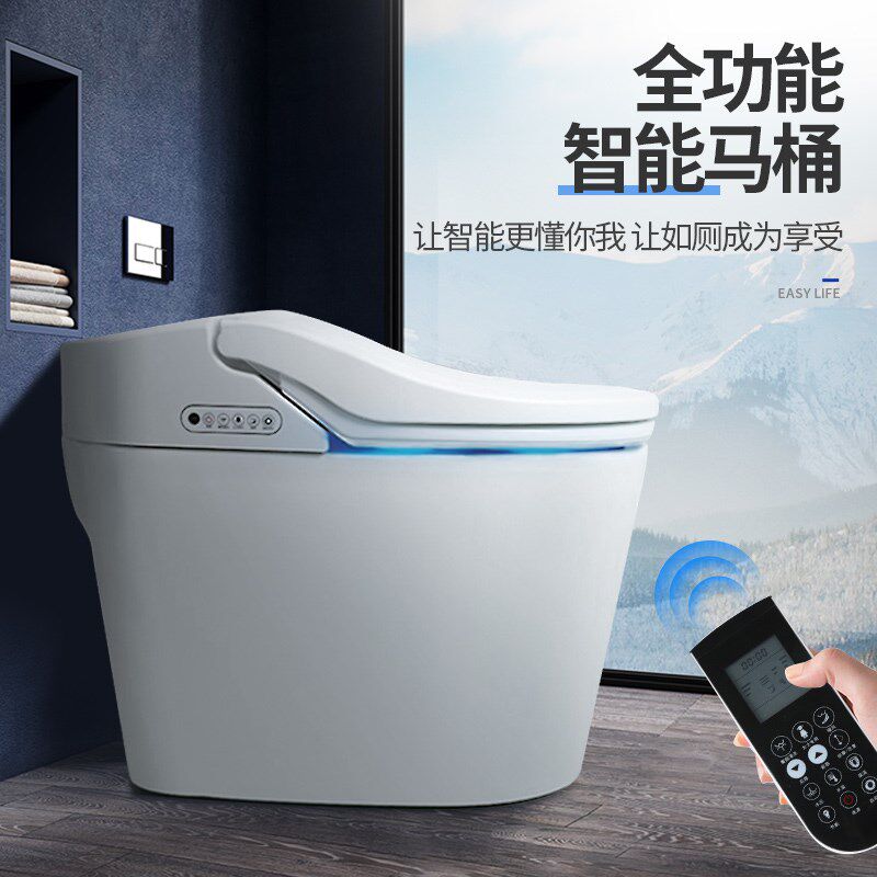 埃美柯一体智能马桶坐便器全自动家用洗屁多功能感应座便器TL0024